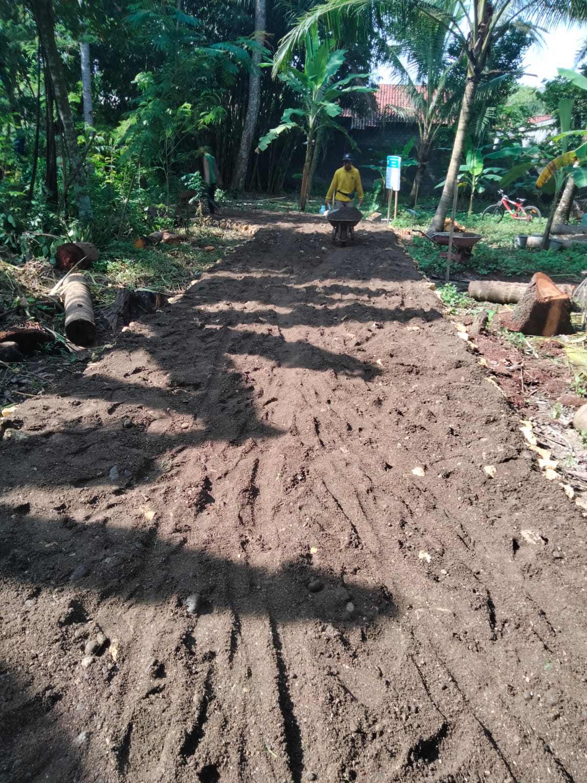 PEMBANGUNAN JALAN TELFORD PEDUKUHAN DUKUH - Kalurahan SINDUTAN